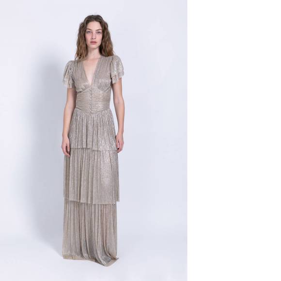 Sabina Musayev | Dresses | New Sabina Musayev Sarah Dress In Gold ...